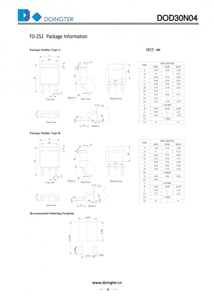 DOD30N04 datasheet page 6