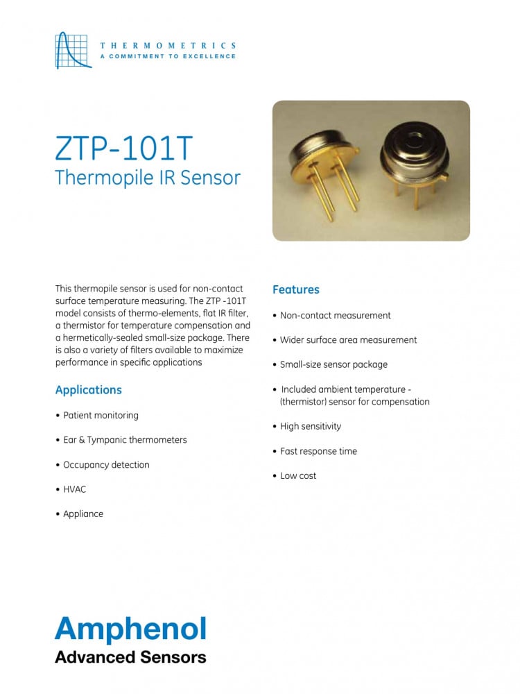 ZTP-101T technical document page 1