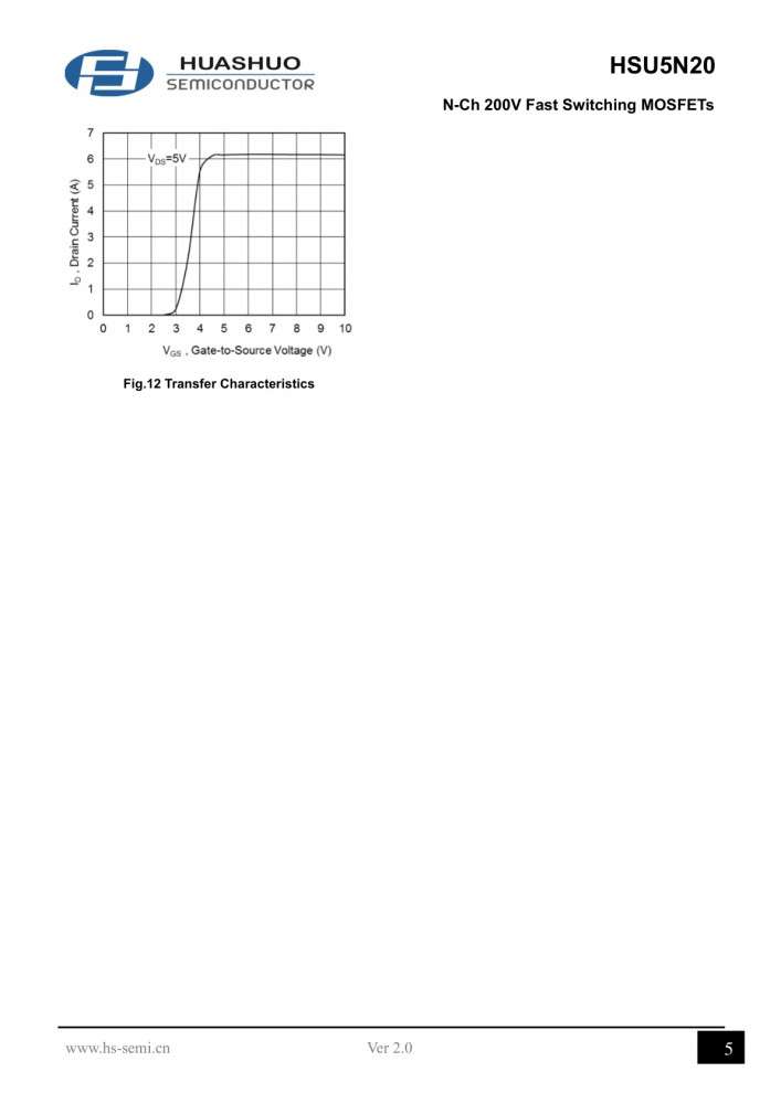 HSU5N20 datasheet page 5