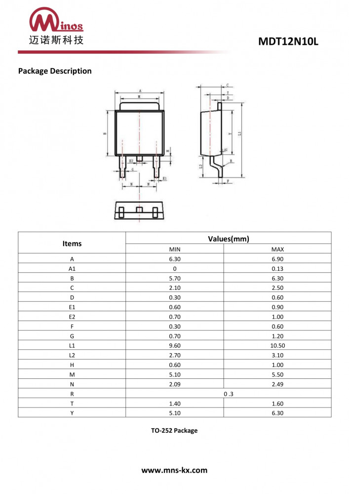 MDT12N10L datasheet page 6