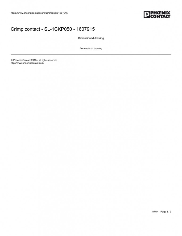 Phoenix Contact 1607915 technical document page 3