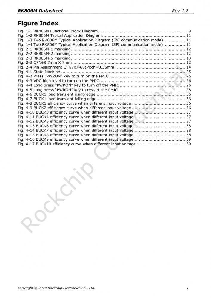 RK806M datasheet page 4