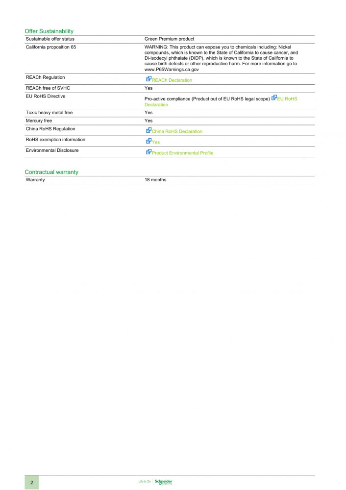 9001KYK218 technical document page 2