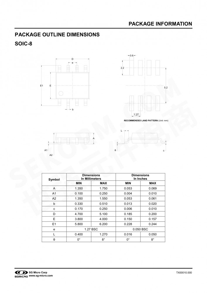 SGM8270-2 datasheet page 8