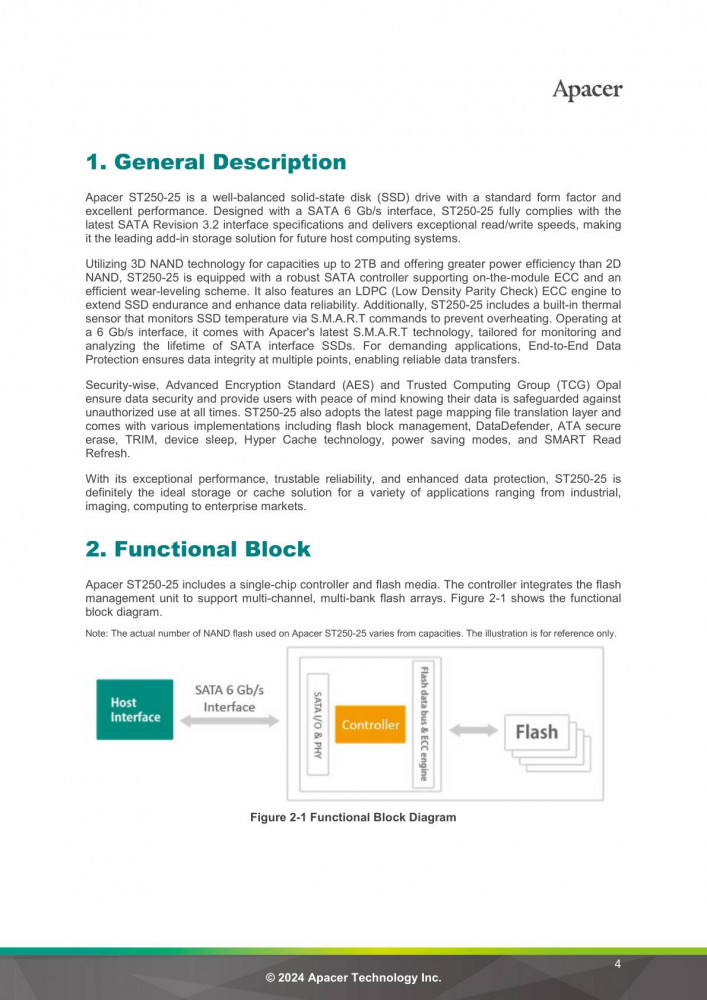 Product specification document page 5