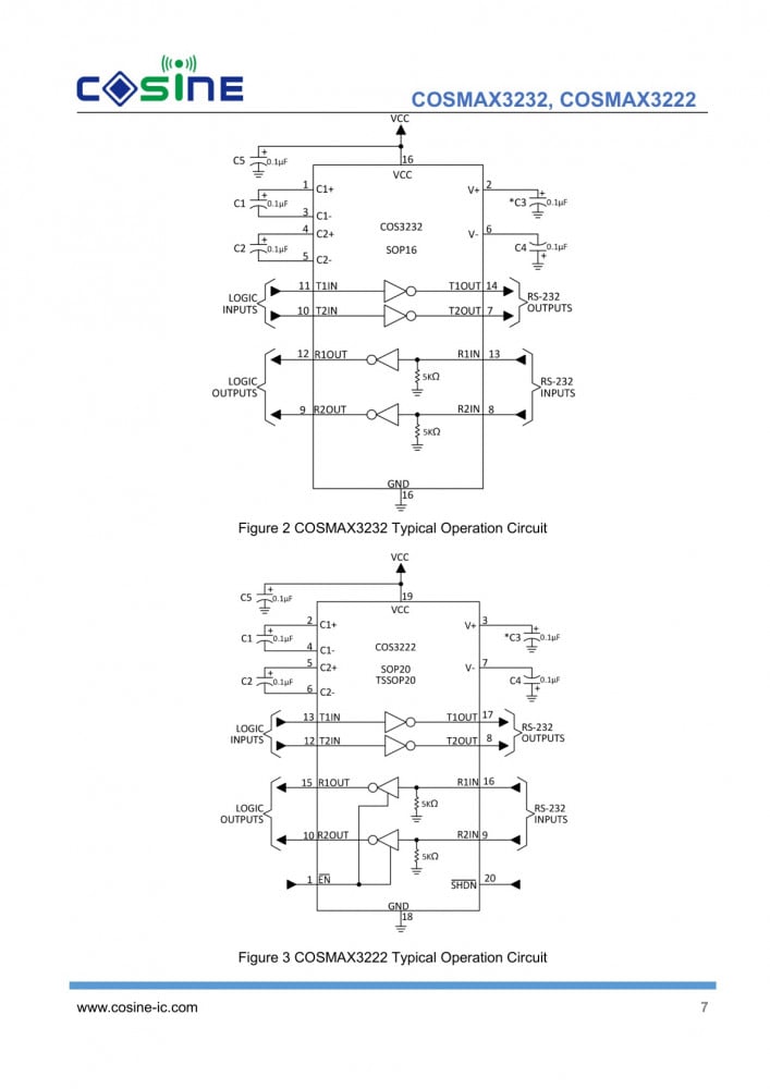 COSMAX3232 datasheet page 7