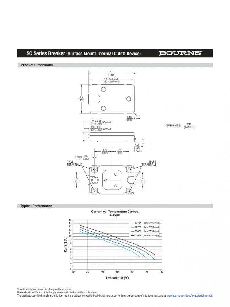SC77AAB technical document page 2
