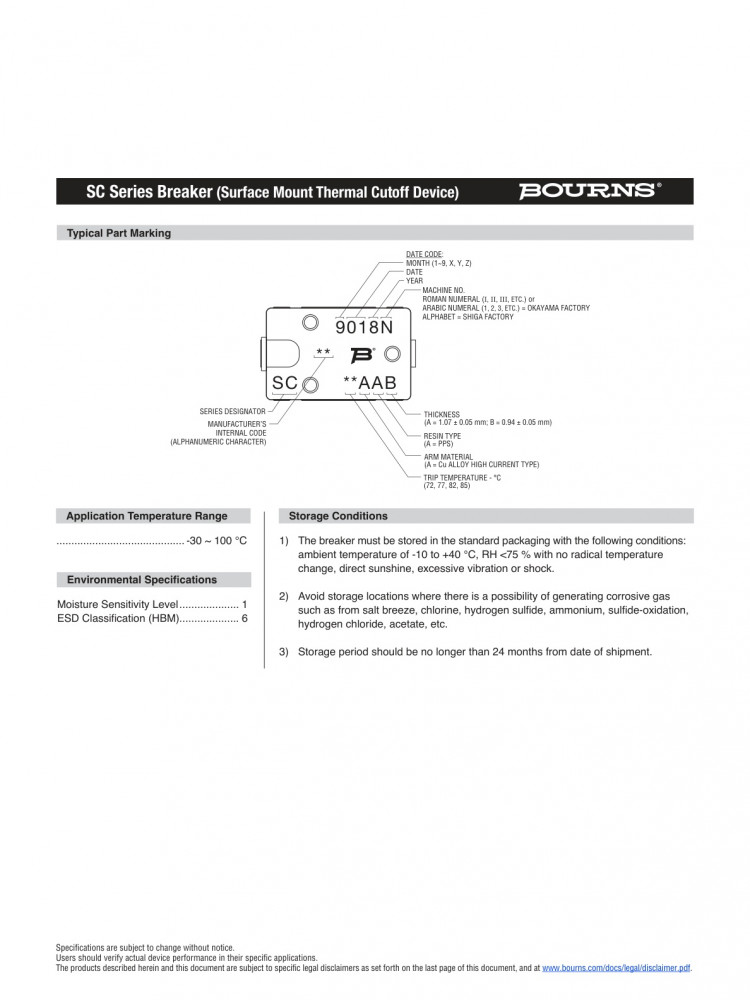 SC77AAB technical document page 5