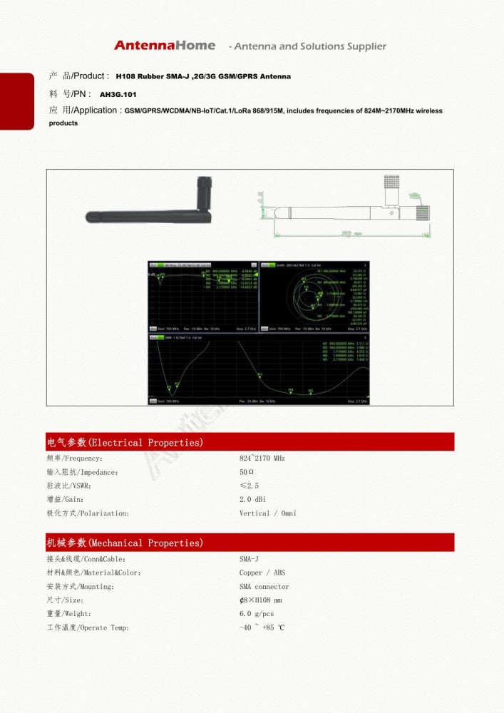 AH3G.101 product document page 1