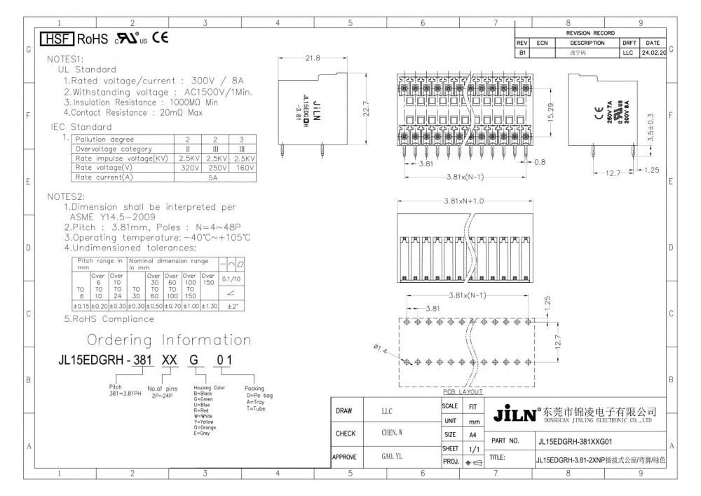 JL15EDGRH-38106G01 technical document page