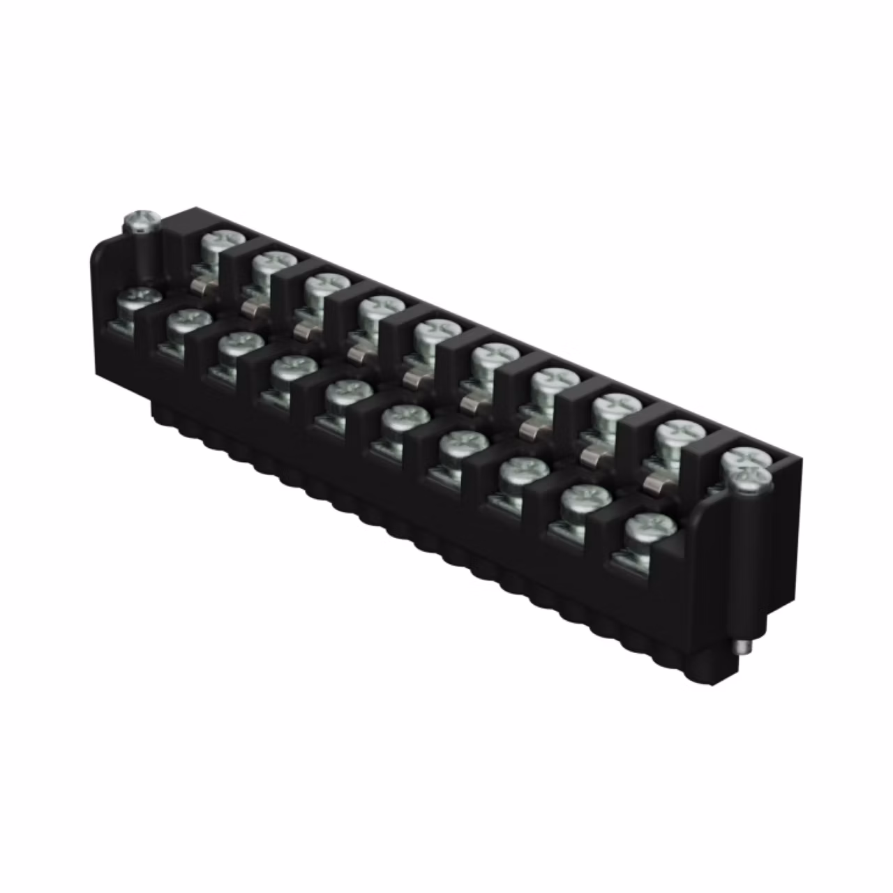 5.08mm Pitch Beau EuroMate Pluggable Terminal Block, Dual Level, 90° Wire Entry, with Retention Screws, 20 Circuits for sale