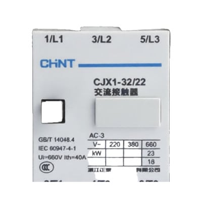 CHINT CJX1-9/22 380V Electromechanical Contactor