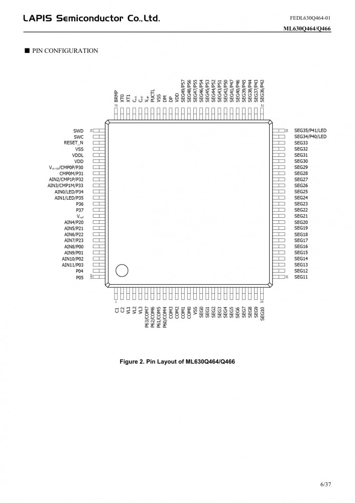 ML630Q466 datasheet page 7