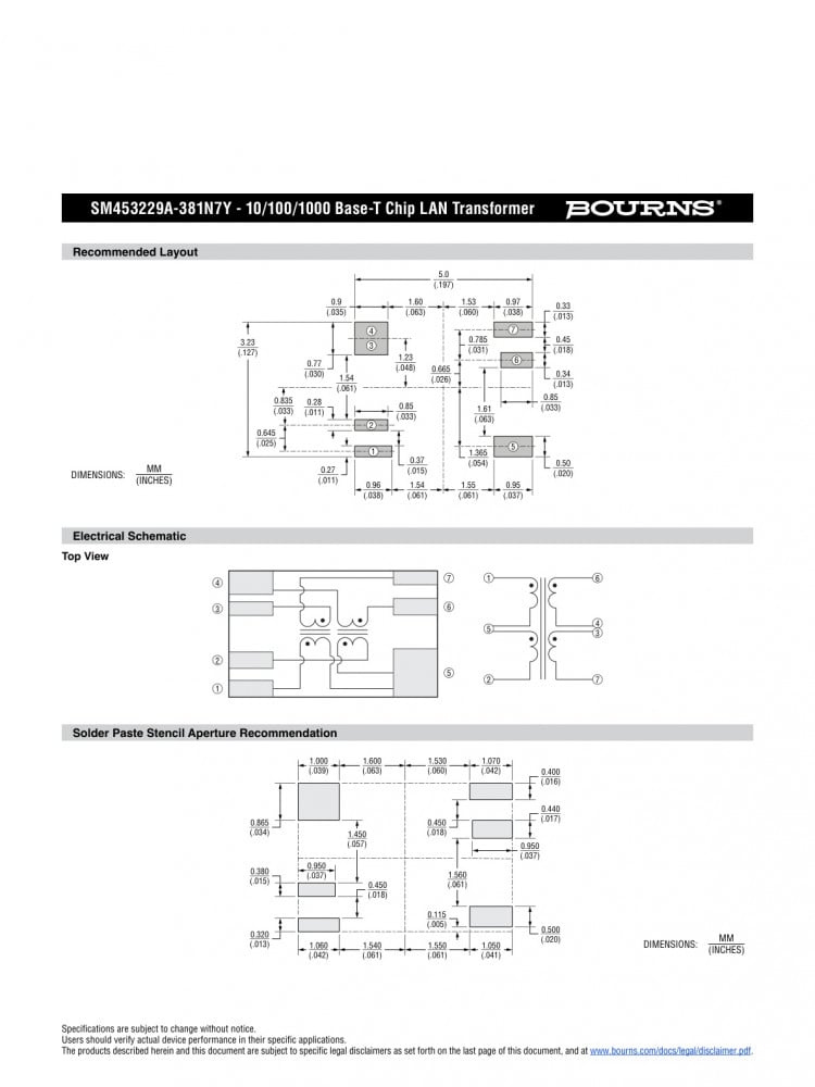 SM453229A-381N7Y datasheet page 2