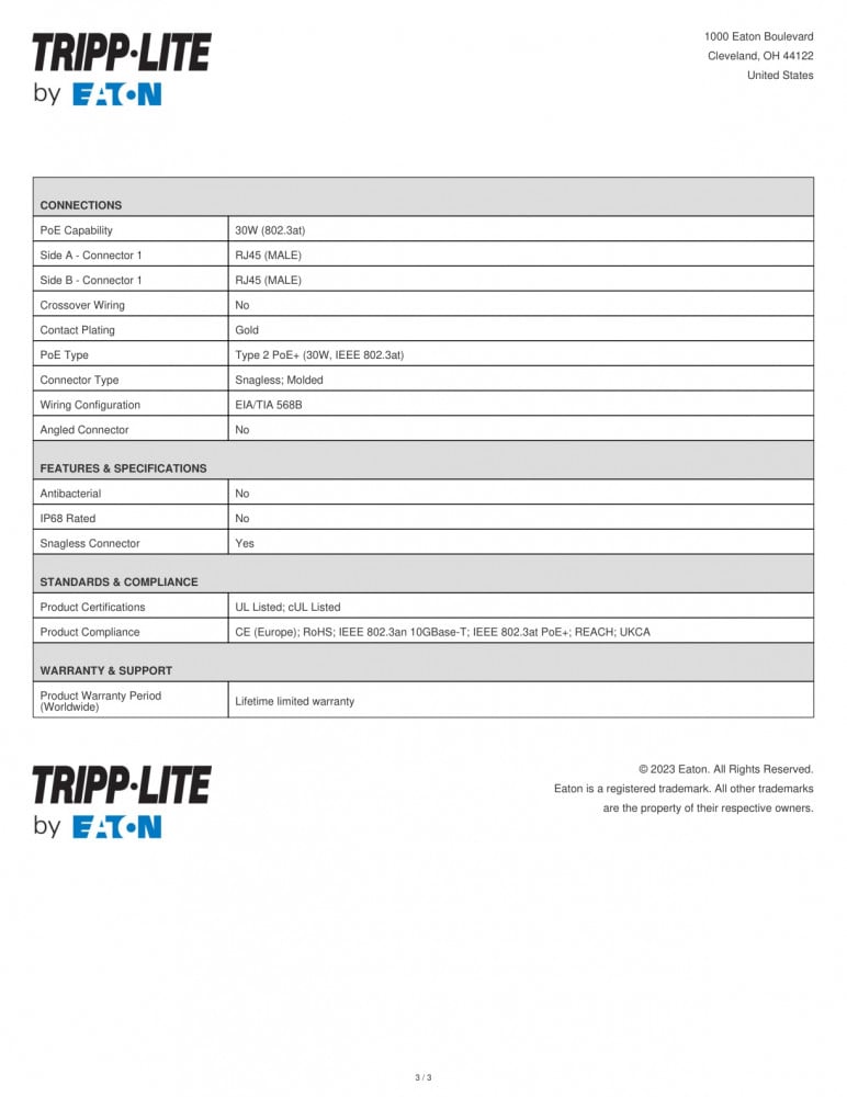N201-06N-BL technical document page 3