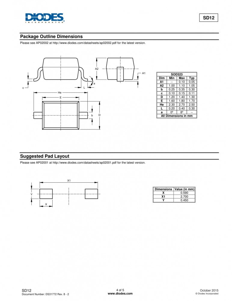 SD12-7 datasheet page 4