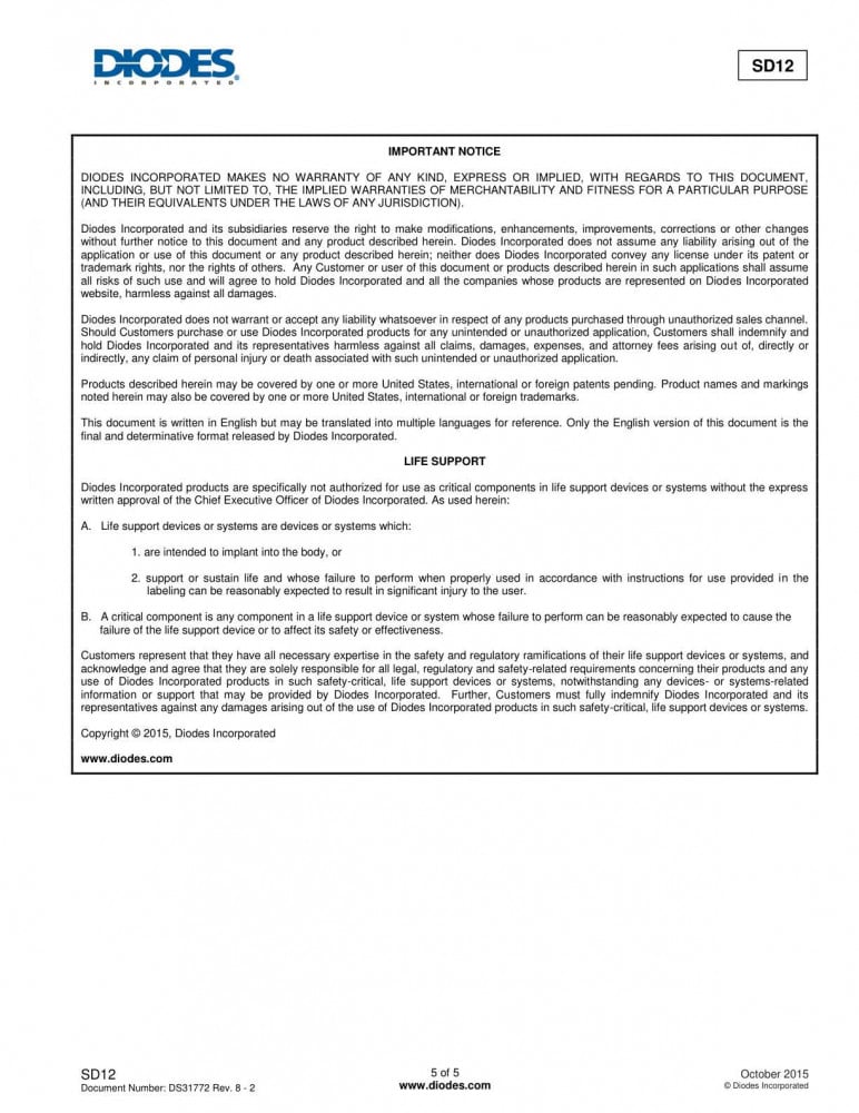 SD12-7 datasheet page 5