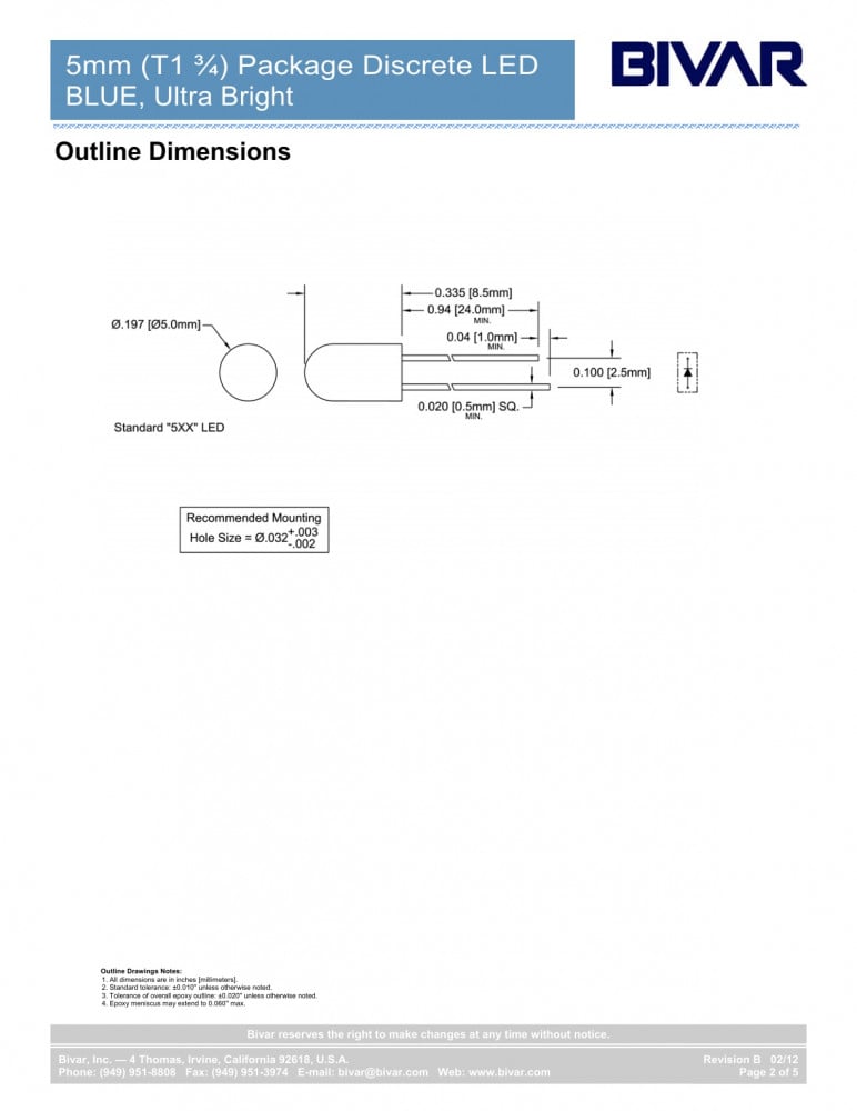 5UBWC-0.6K datasheet page 2
