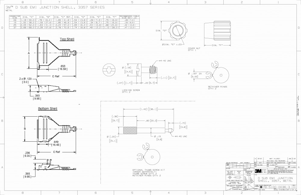 3M 3357-9215 technical drawing page 2