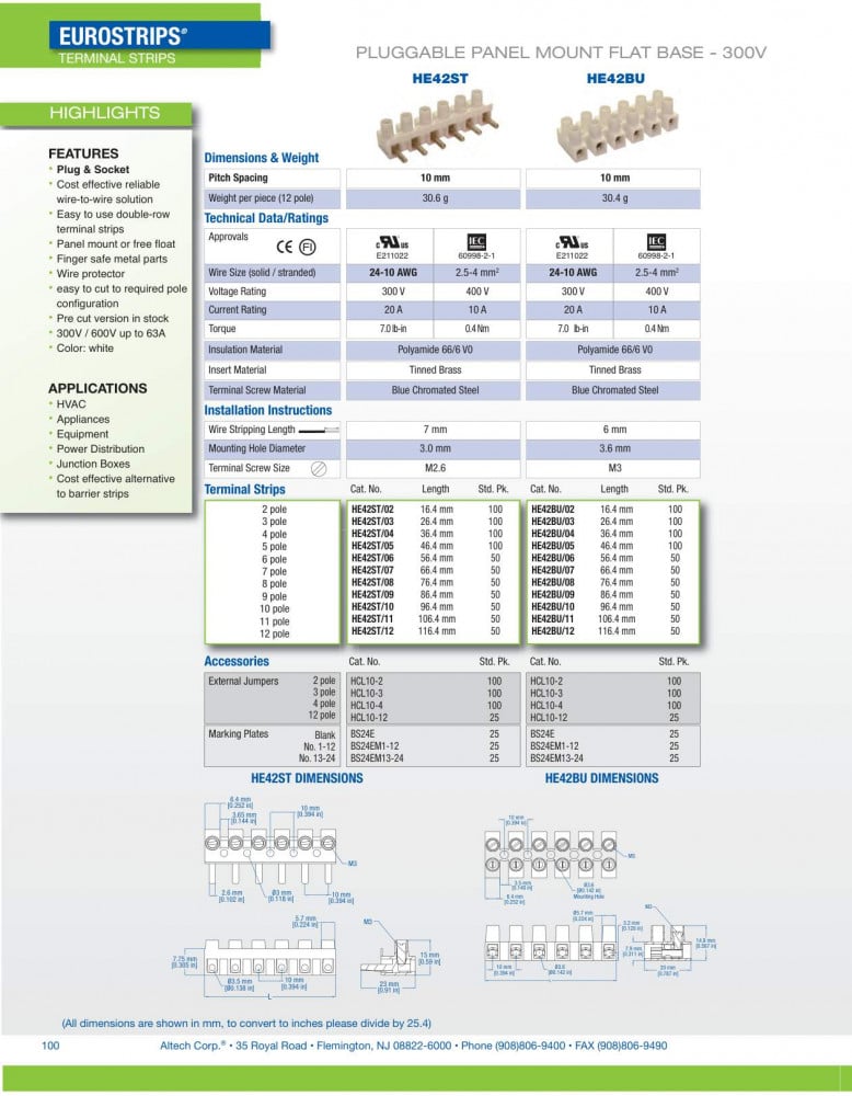Altech technical document page 6