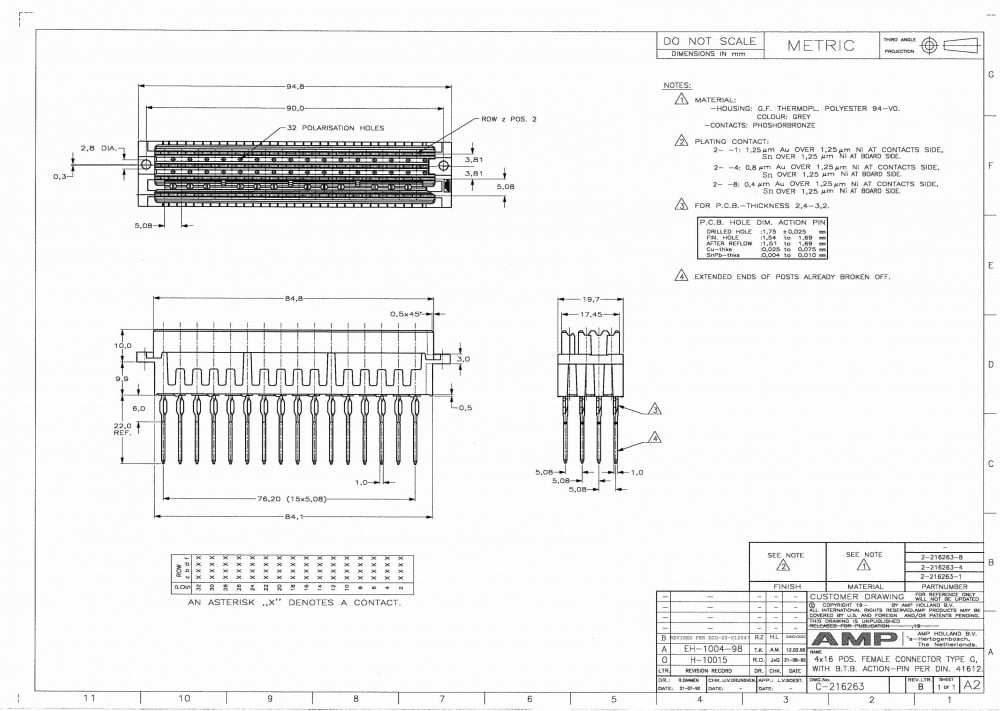 TE Connectivity 2-216263-1 technical drawing preview