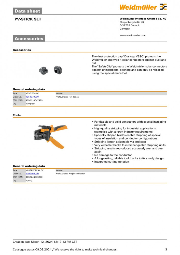 PV-STICK SET document page 3