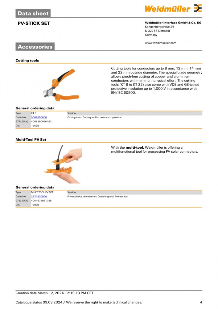 PV-STICK SET document page 4