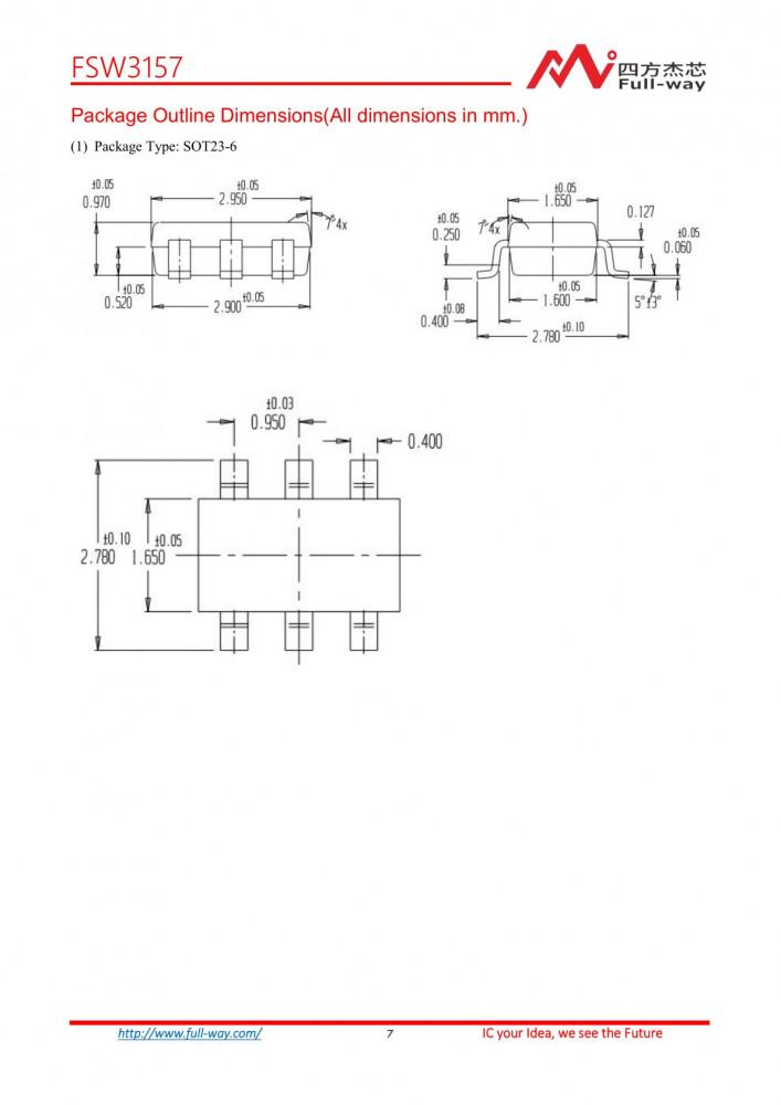 FSW3157 datasheet page 7