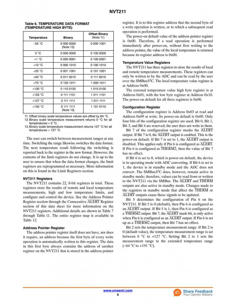 NVT211 datasheet page 9