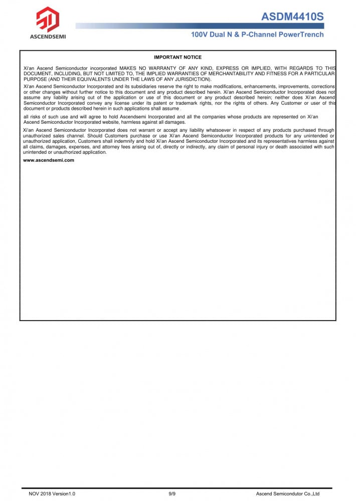 ASDM4100S-R datasheet page 9