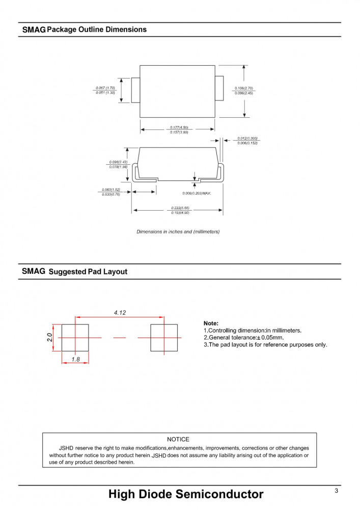 US1M datasheet page 3