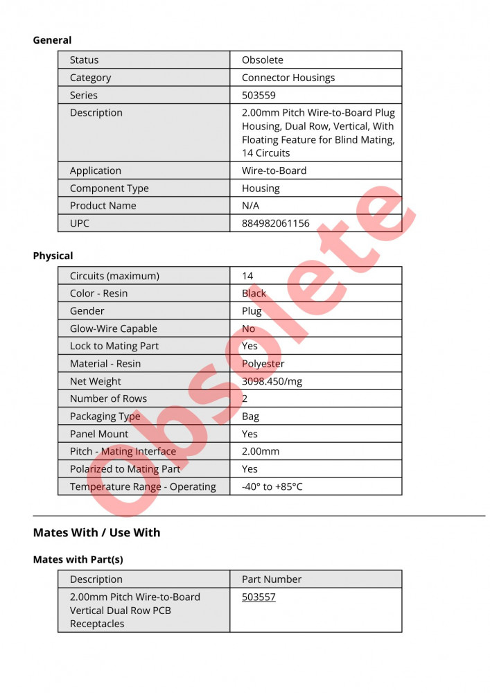 5035591400 product document image, page 2