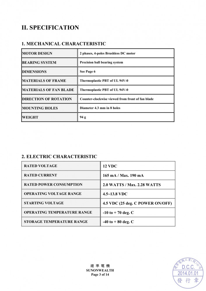 EE92251B1-000U-A99 specification page 3