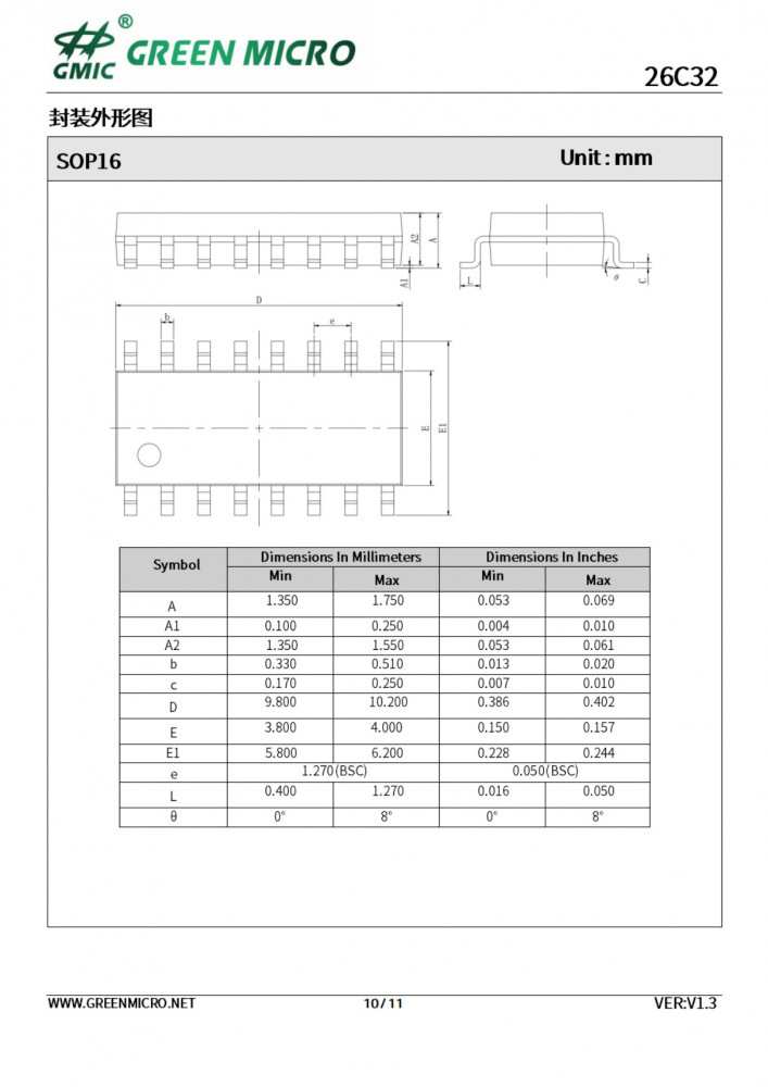 AM26C32IES datasheet page 10