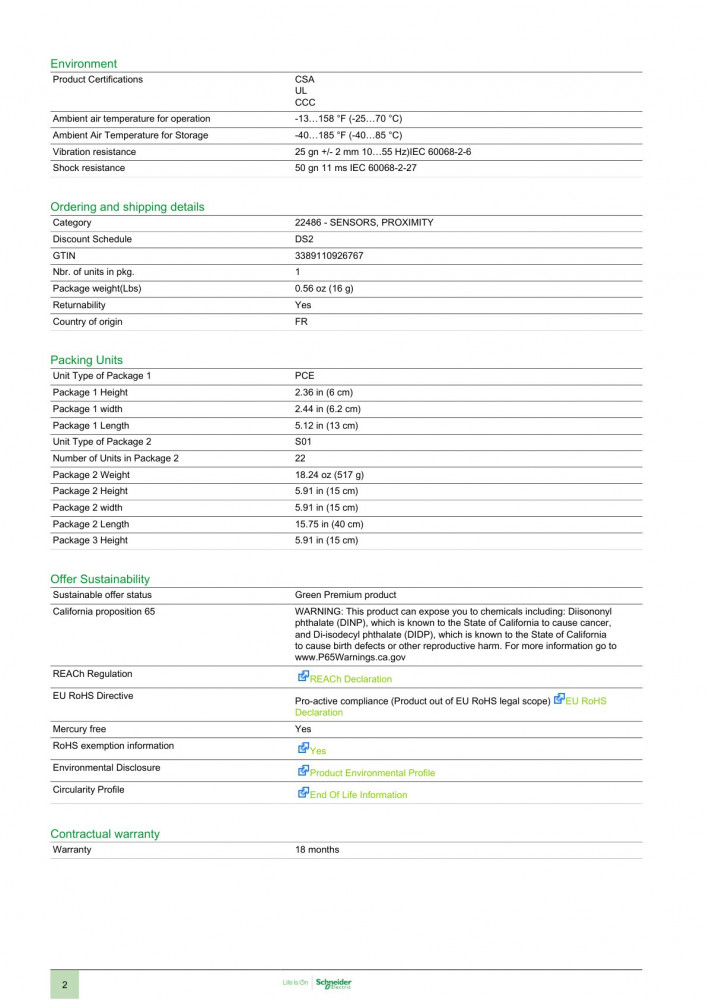 XS4P12PA370D technical document page 2