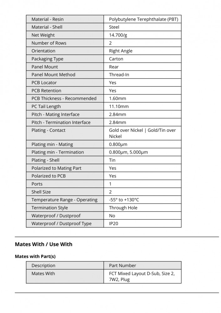 MOLEX 1731071399 technical document page 3