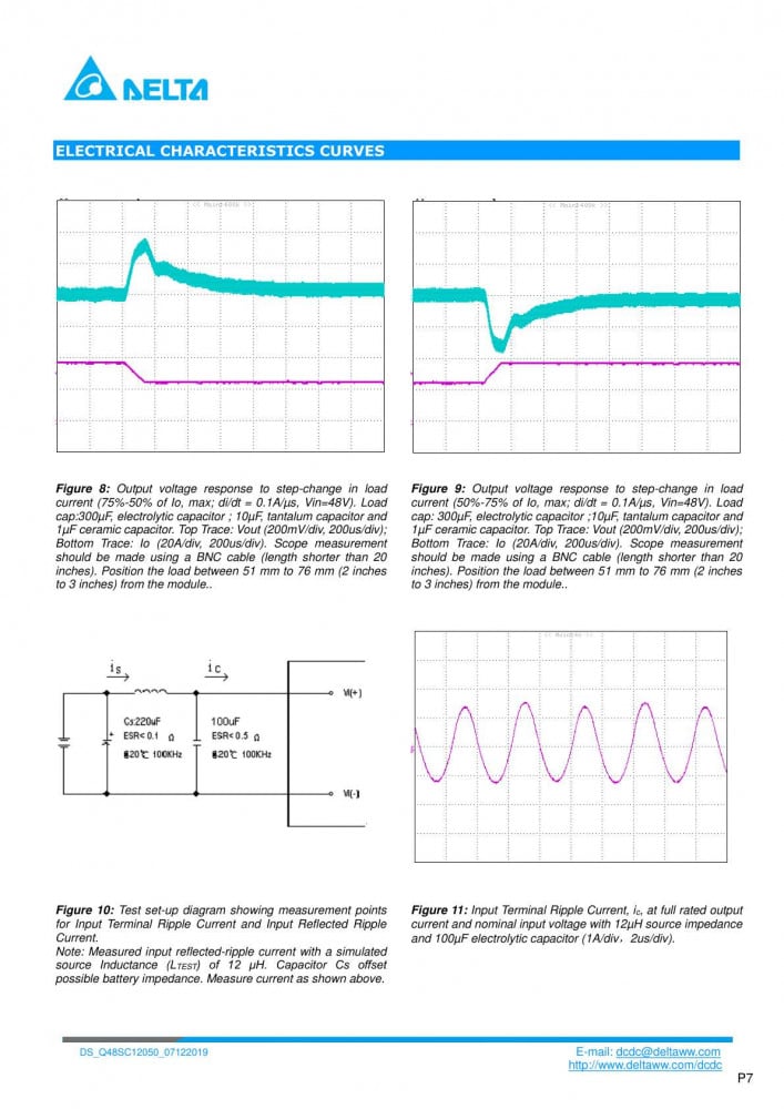 Q48SC12050NRDH datasheet page 7