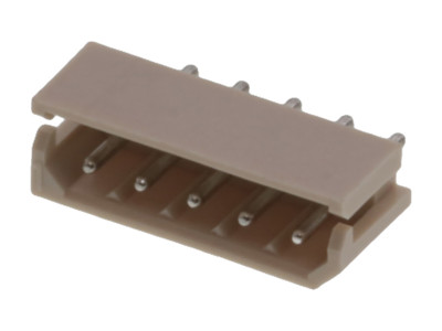 2.50mm Pitch, Mini-SPOX PCB Header, Single Row, Vertical, Through Hole, Tin Plating, 12 Circuits, Bag, with Swaged PC Tails for sale