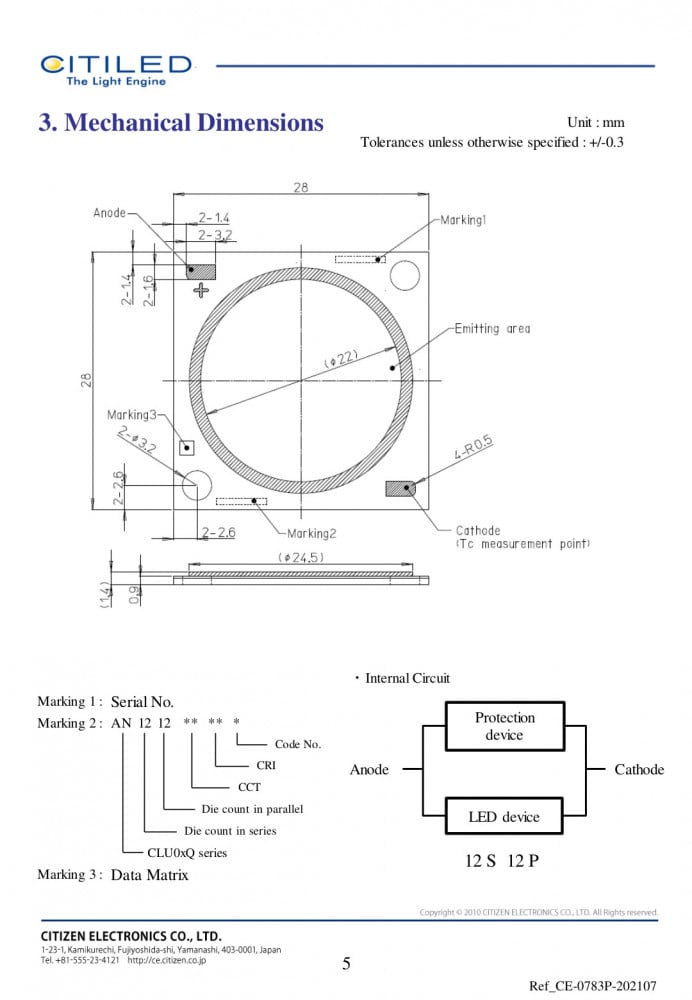 CLU04Q datasheet page 5