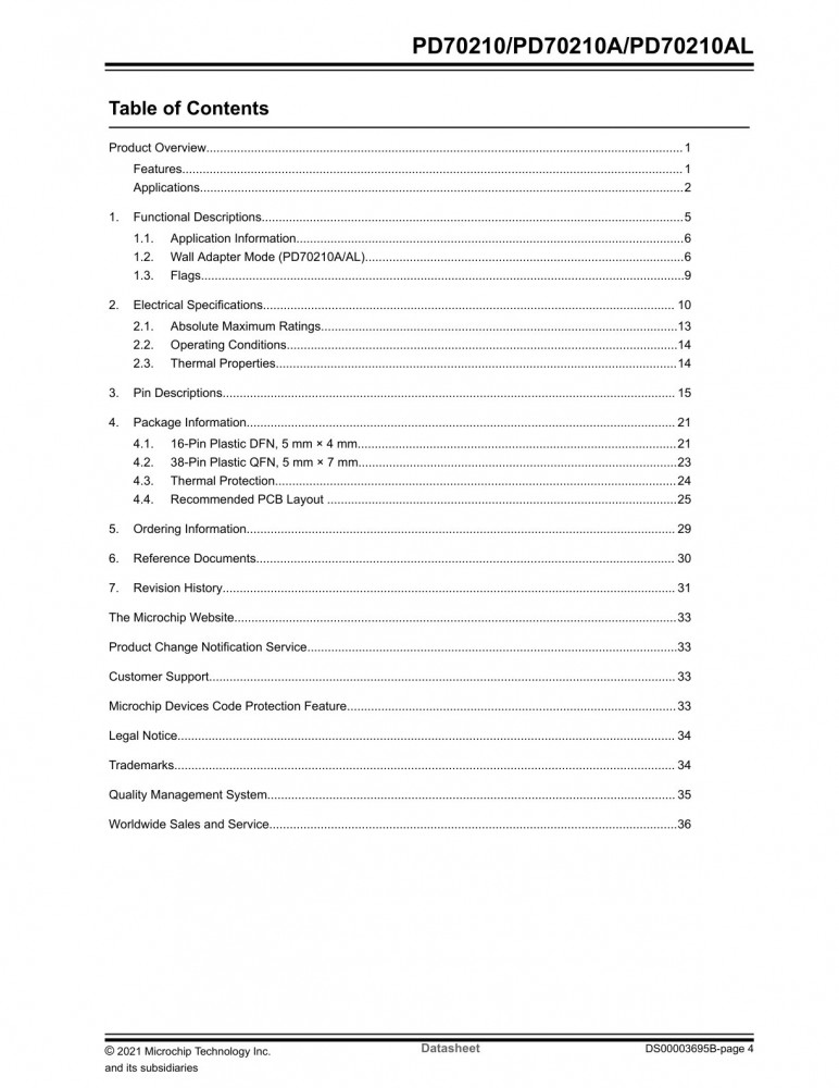 PD70210AILD-TR datasheet page 4