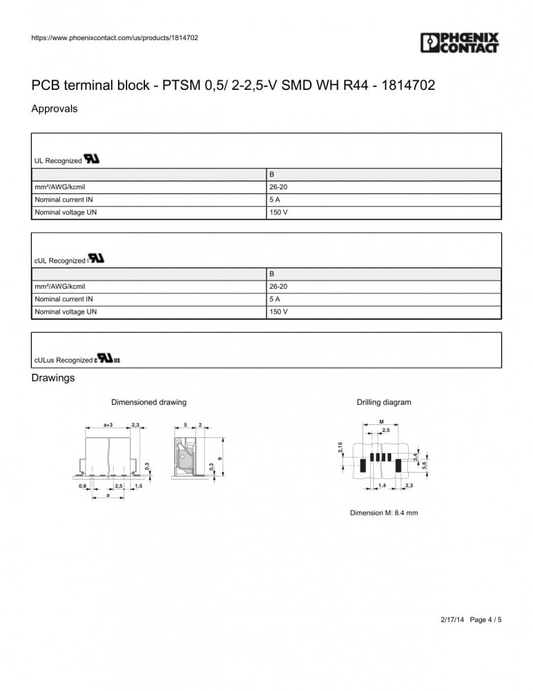 Phoenix Contact 1814702 technical document image 4