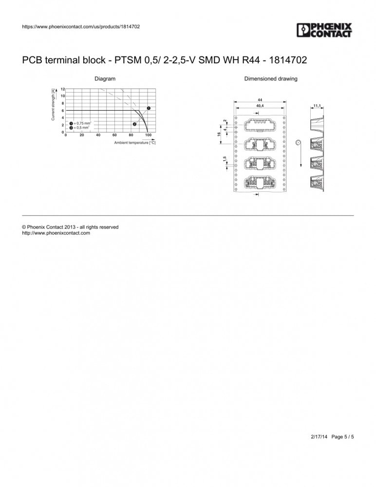 Phoenix Contact 1814702 technical document image 5