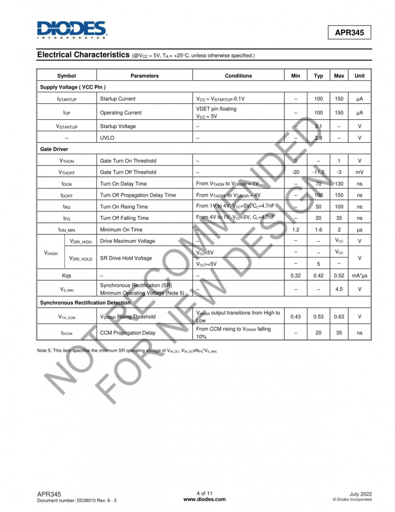 APR345K6TR-G1 datasheet page 4