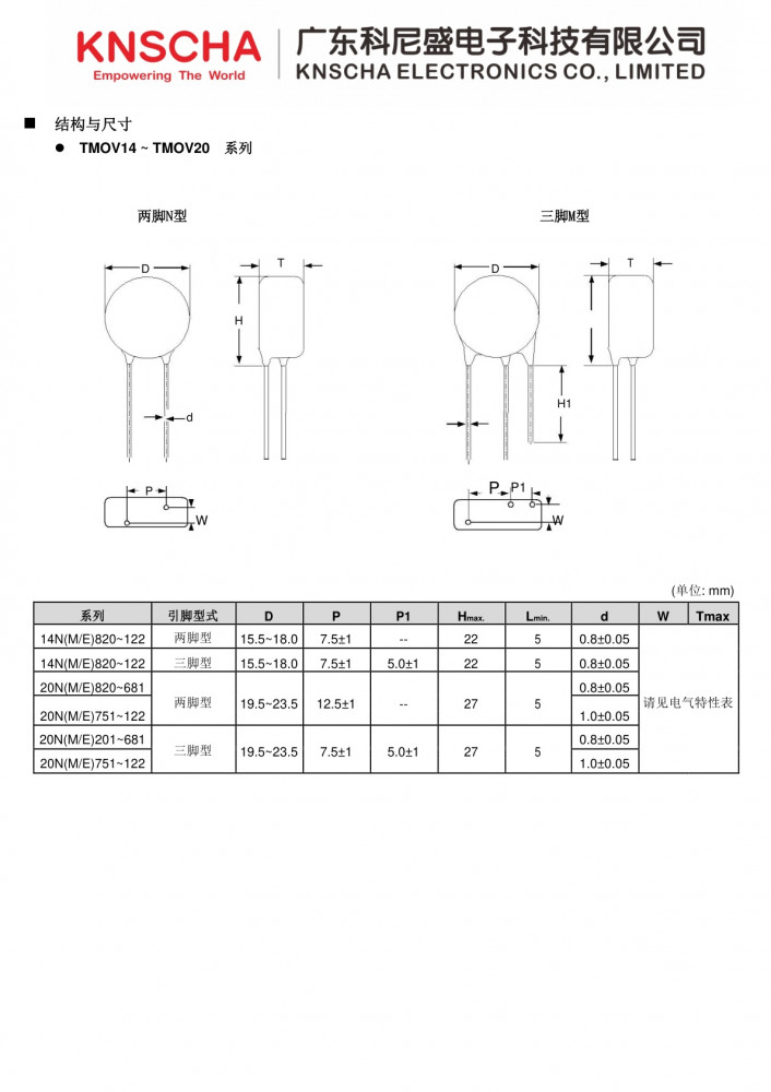 KNSCHA iTMOV datasheet page 3