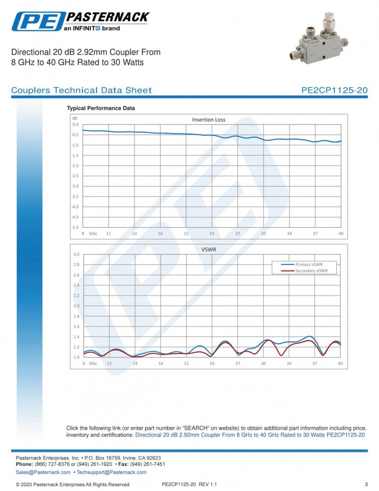 PE2CP1125-20 technical document page 3