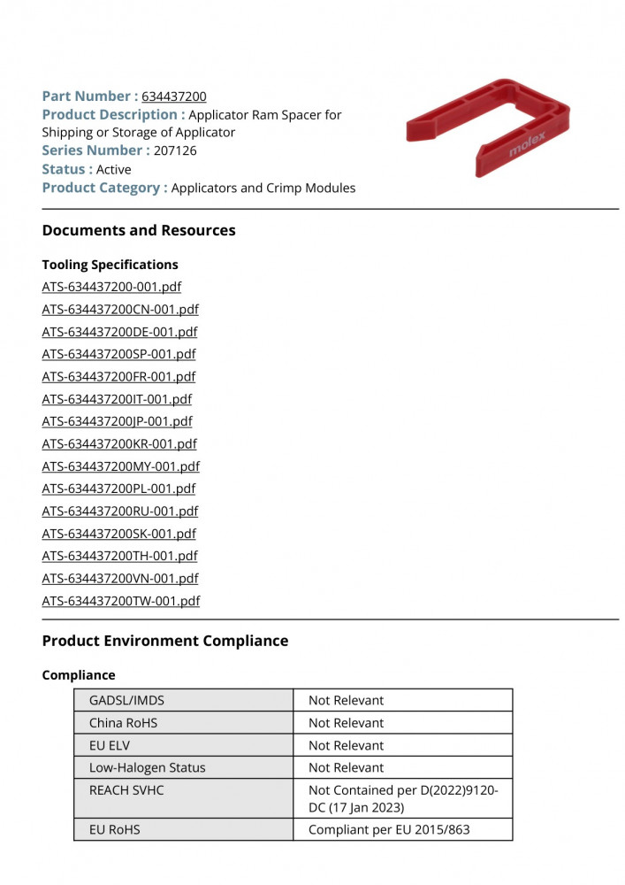 Product documentation preview, page 1