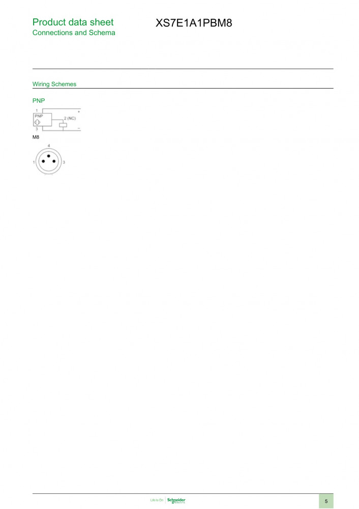 XS7E1A1PBM8 product documentation page 5