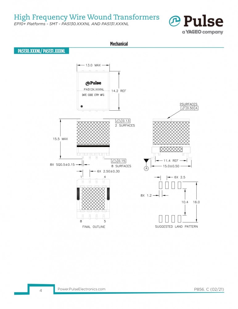 PA5131.002NLT technical document page 4