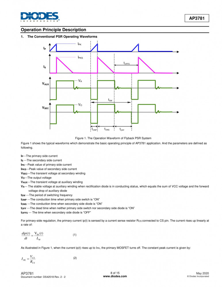 AP3781S-13 datasheet page 8