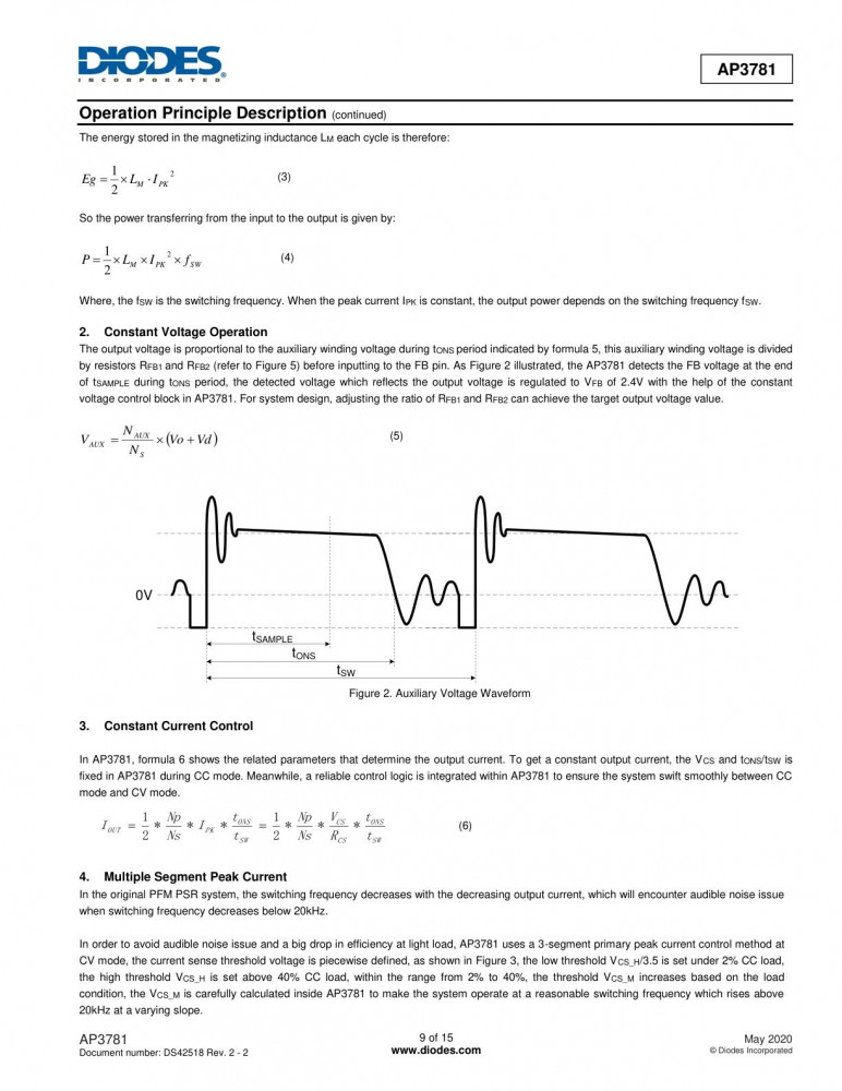 AP3781S-13 datasheet page 9